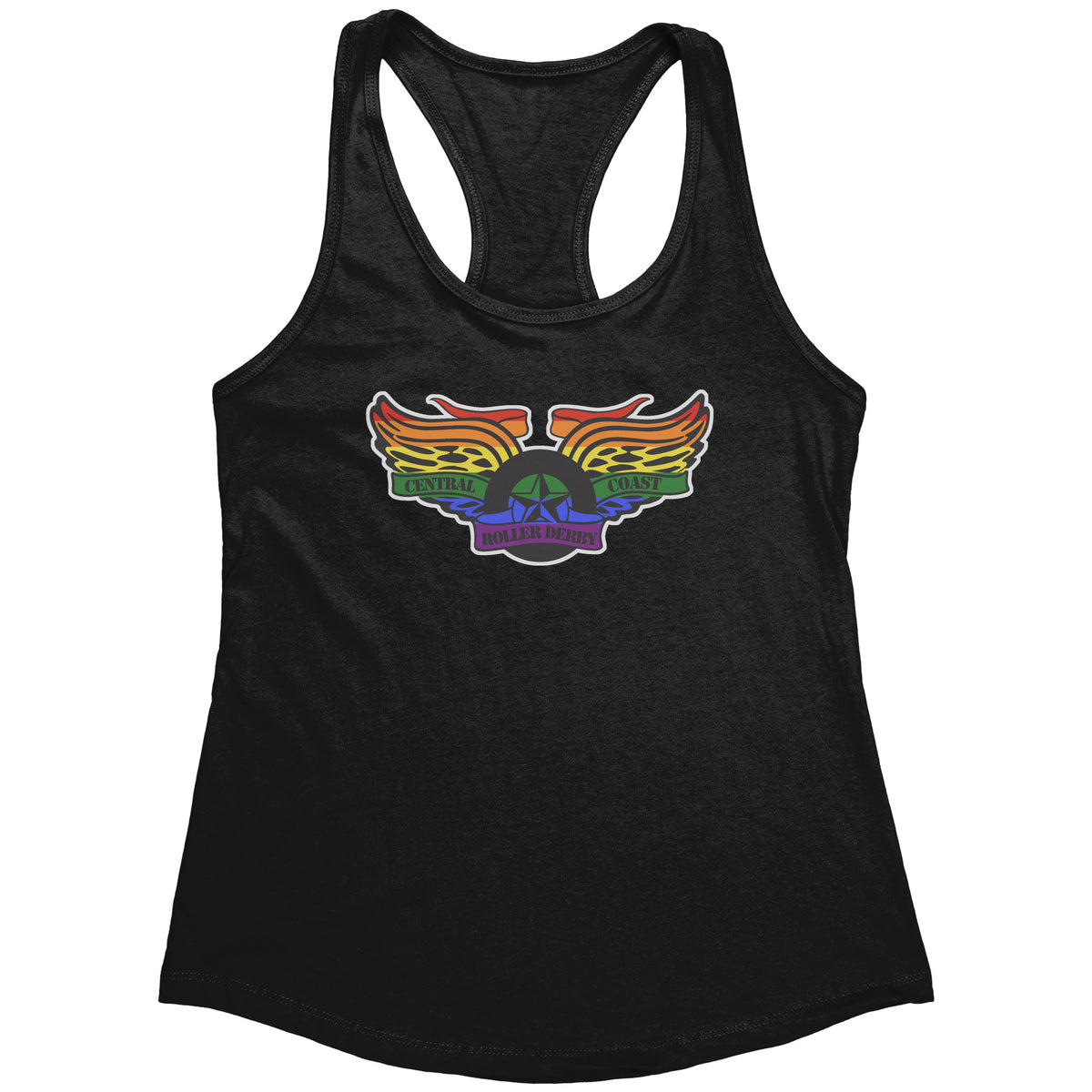 Central Coast Roller Derby PRIDE tanks (6 cuts!) – FYEAH Printing